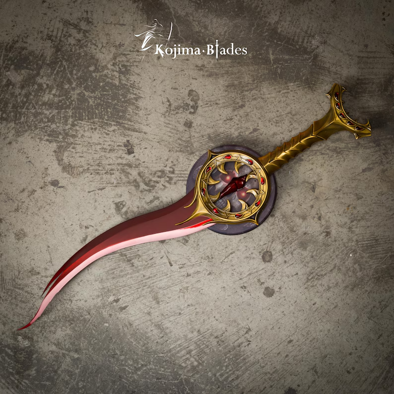 Orin's Bloodthirst Dagger - Life-Size Full Metal Replica, Baldur's Gate ...