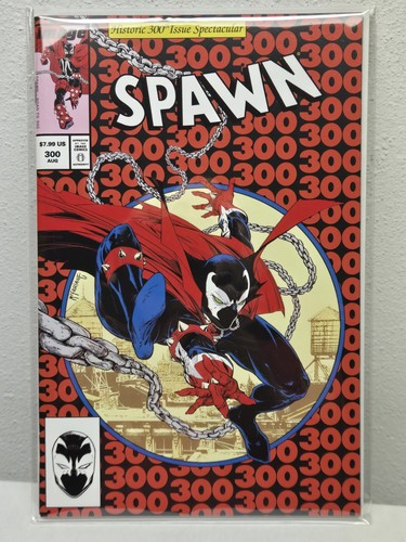 Spawn #300 Todd McFarlane Spiderman Homage Variant - First Print VF+/NM ...