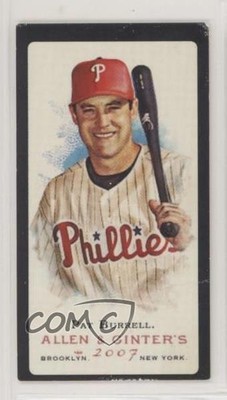 2007 Topps Allen & Ginter's Mini Black Border Pat Burrell #184 | eBay