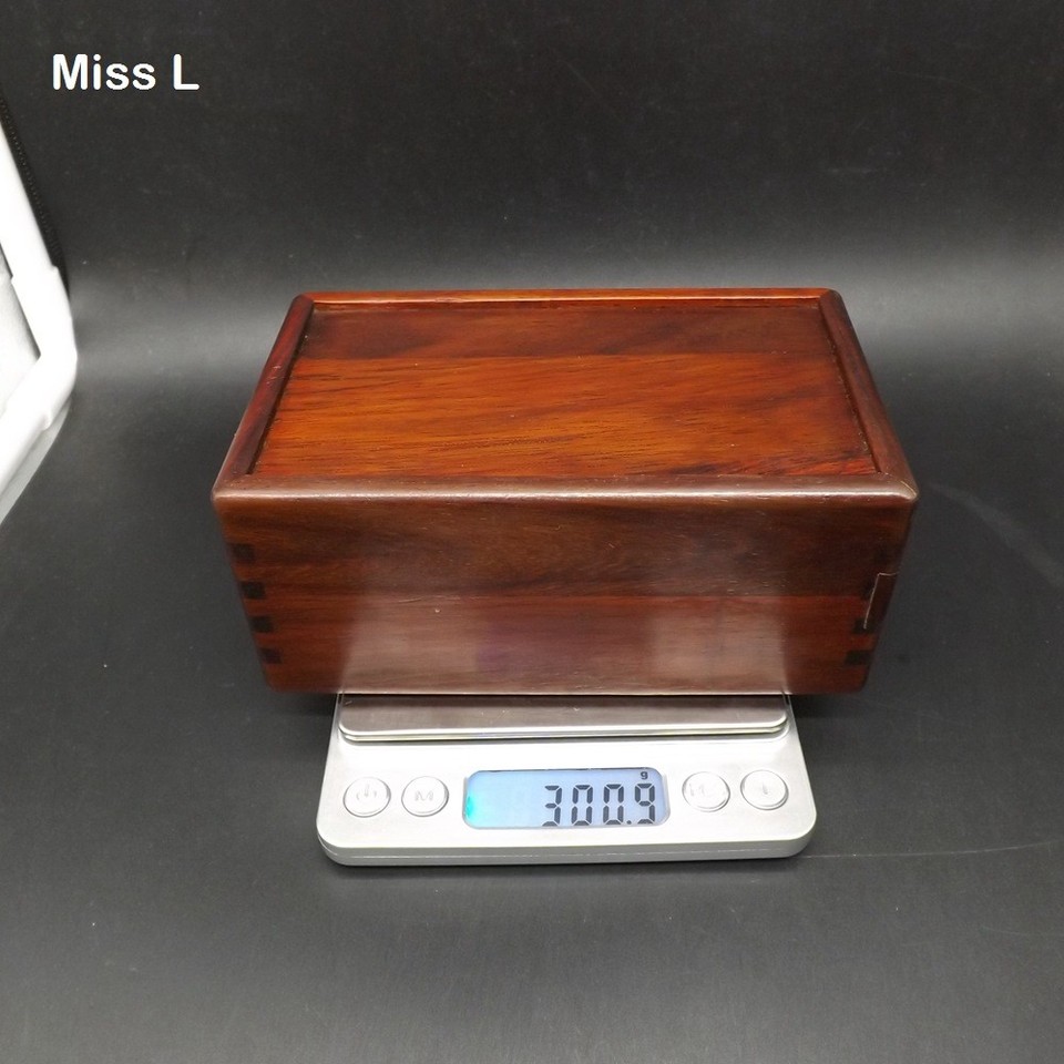 13.5 cm Mahogany Wood Magic Secret Box Puzzle Special Mechanism Brain ...