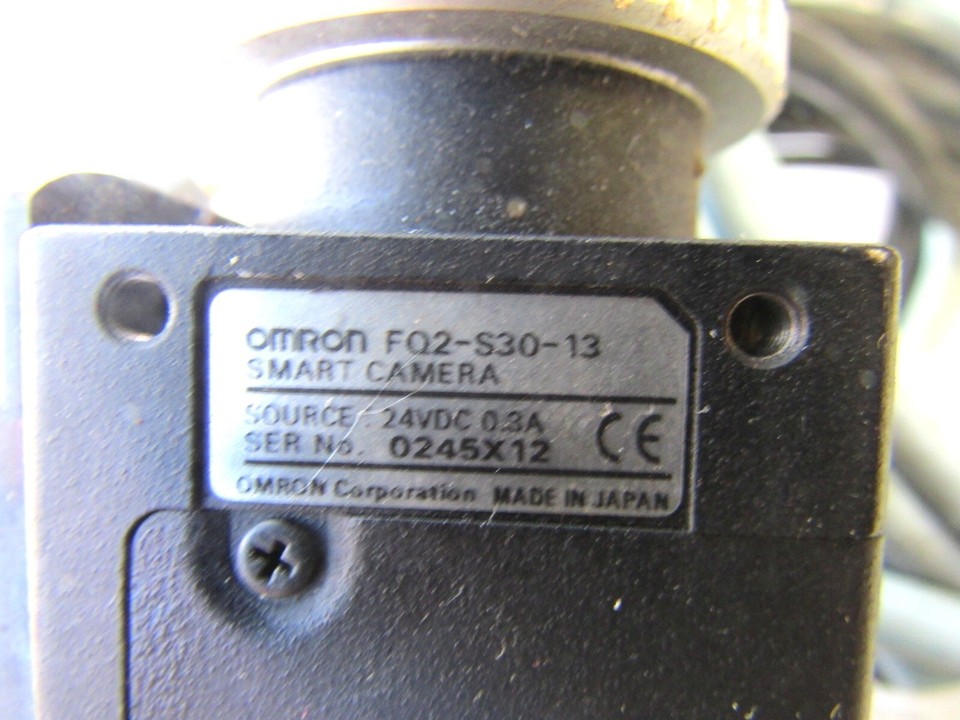 OMRON FQ2-S30-13 Smart Camera w/ FQ2-D Monitor Package - no SD card | eBay