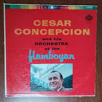 Cesar Concepcion And His Orchestra At The Flamboyan Vinyl LP Mambo ...