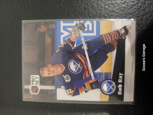 1991-92 Pro Set French Rob Ray #355 Buffalo Sabres Hockey Card NHL | eBay