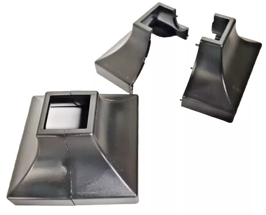 HANDRAIL RAILING Base SHOES 1 SNAP ON Railing feet POST covers fit 1 1/ ...
