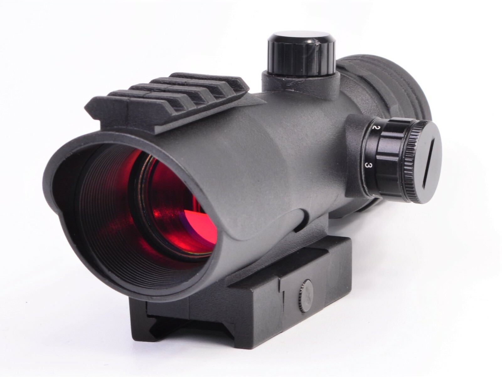 Phantom CQB Poly Reflex Red Dot Scope Sight RDA30 BLACK Picatinny ...
