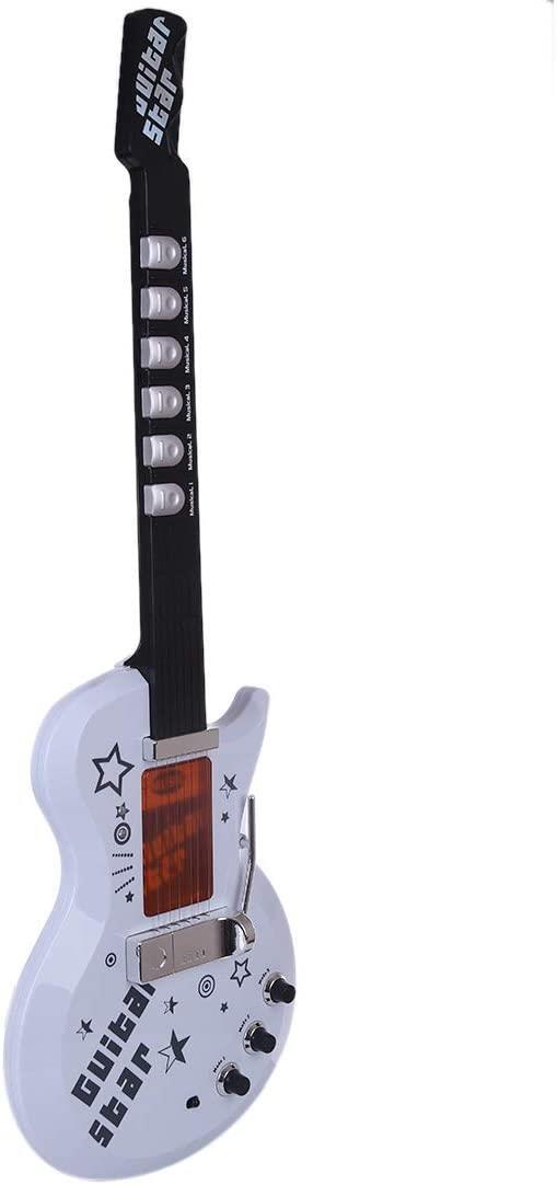 Kids Electric Rock Star Guitar & Microphone Karaoke Set Amplifier ...