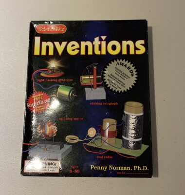 NEW Science Wiz INVENTIONS Educational Project Kit Building 4 Devices ...