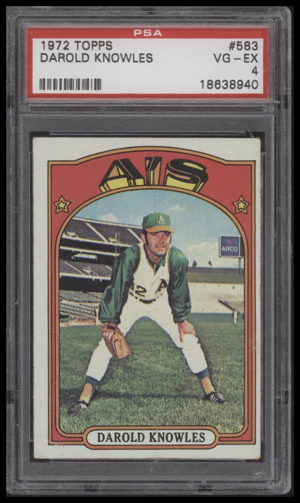 1972 Topps - #583 Darold Knowles for sale online | eBay