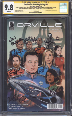 THE ORVILLE: NEW BEGINNINGS #1 CGC 9.8 SS / Signed by 11 TV show cast ...