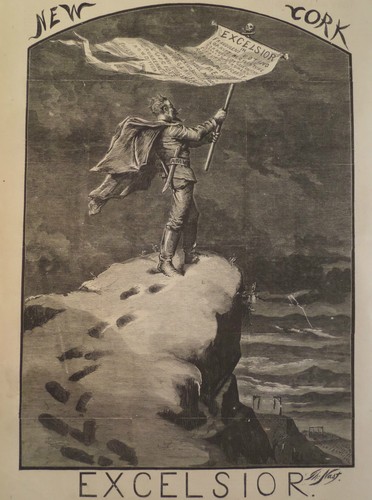 TAMMANY RING EXCELSIOR NEW YORK THOMAS NAST HARPER'S WEEKLY 1870 | eBay