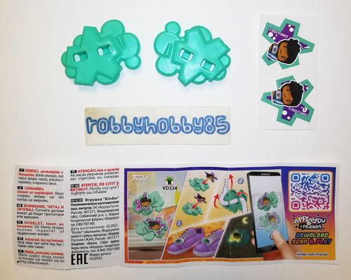 Vd334 Overstrings Rio + Bpz Kinder Joy Italy 2022/2023 Funko ...