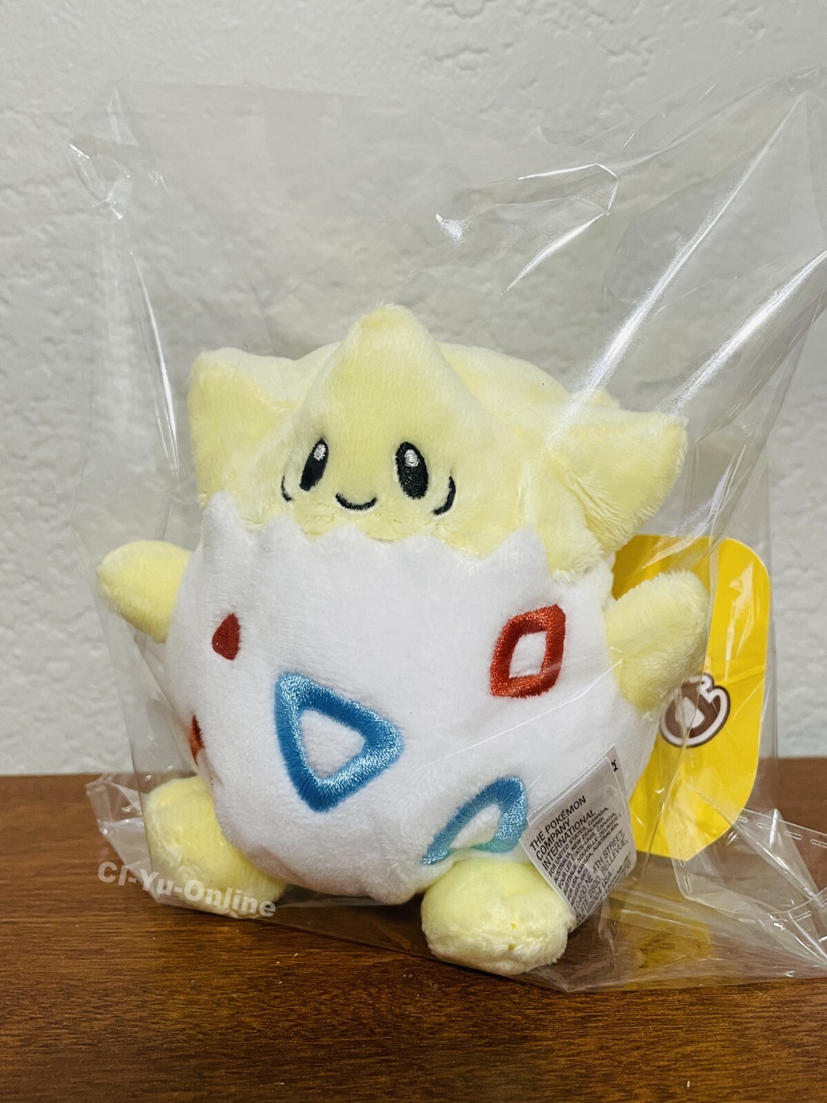 Pokemon Center Original Sitting Cuties Pokemon Fit Togepi Plush 4 Inch ...