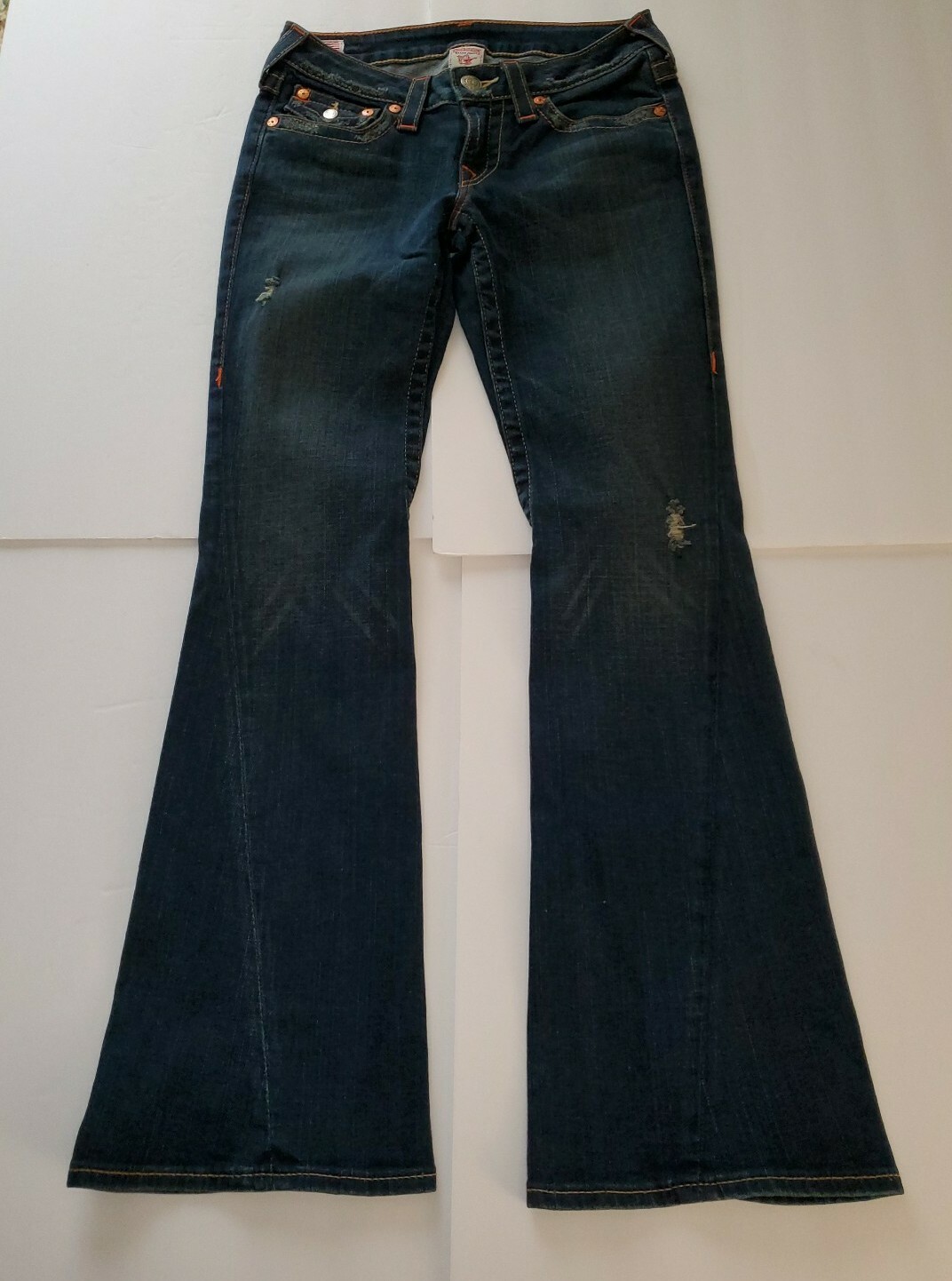 Womens True Religion Joey Flare Jeans 112790 30427 Size 27 x 31 | eBay