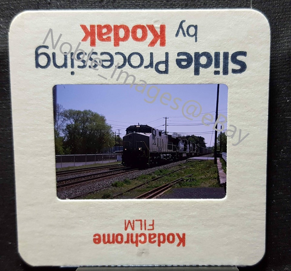 2003 Norfolk Southern NS 9799 Locomotive D9-40CW Penn. Kodachrome Slide ...