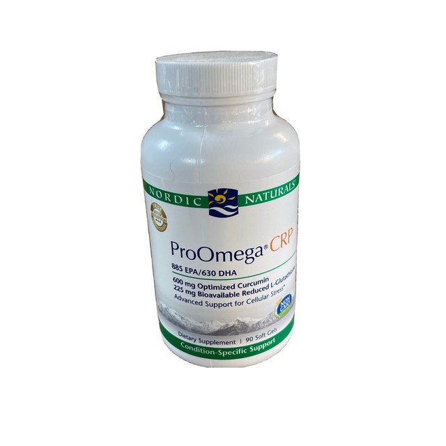 ProOmega CRP 1250 MG - 90 Soft Gels by Nordic Naturals for sale online ...
