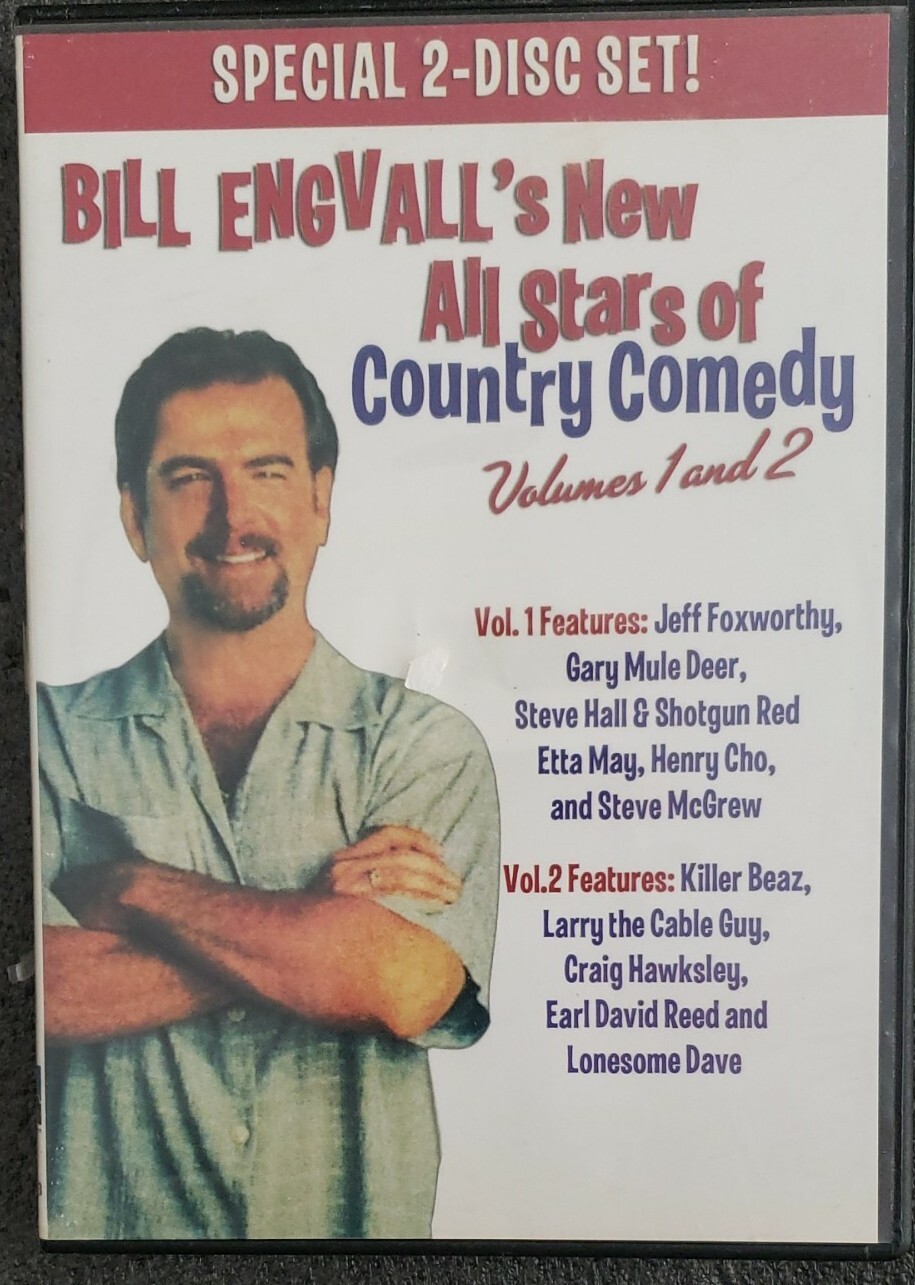 Bill Engvall's New All Stars Of Country Comedy Vol. 1 & 2 DVD 2004 2 ...