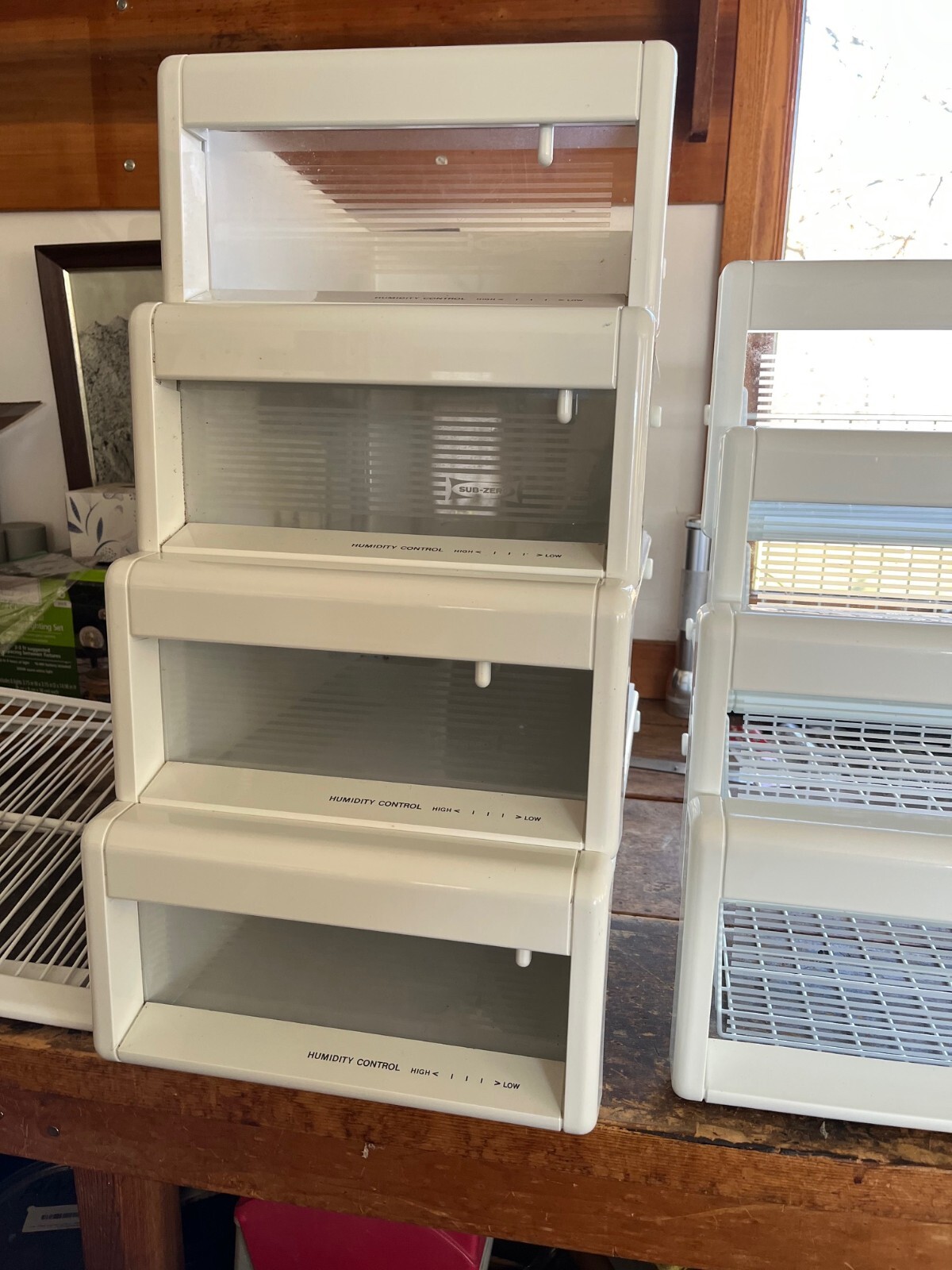 Sub-Zero 532 Refrigerator Crisper Drawer With Humidity Control High-low ...