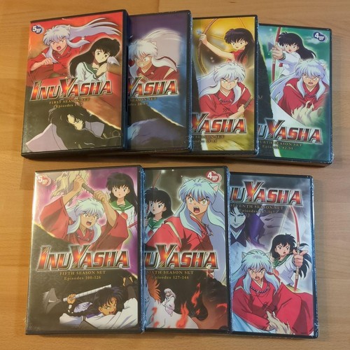 Inuyasha Tv Series Complete Dvd All 7 Volumes | eBay