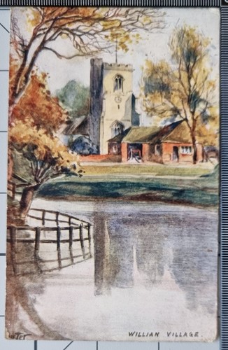 Ancienne Carte Postale 1906 Letchworth Willian Village | eBay