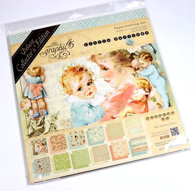 Deluxe Collector's Edition Graphic 45 Little Darlings 12 x 12 Paper ...