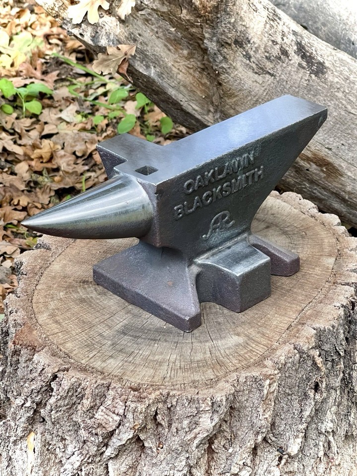 Blacksmithing Anvil BAVARIAN STYLE With Side Shelf 25 LBS Portable ...