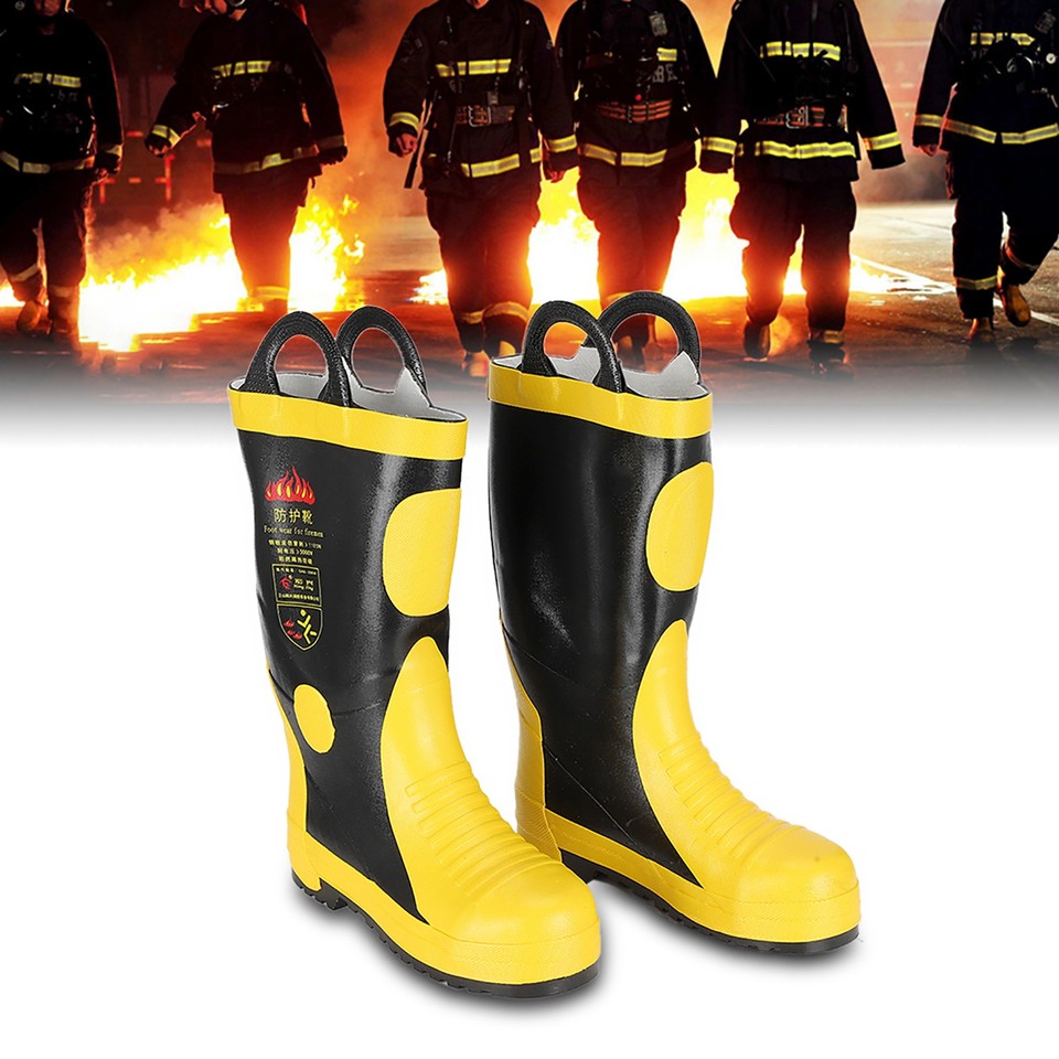 Size 42 Rubber Safety Boots High Temperature Resistant Waterpro CT ...