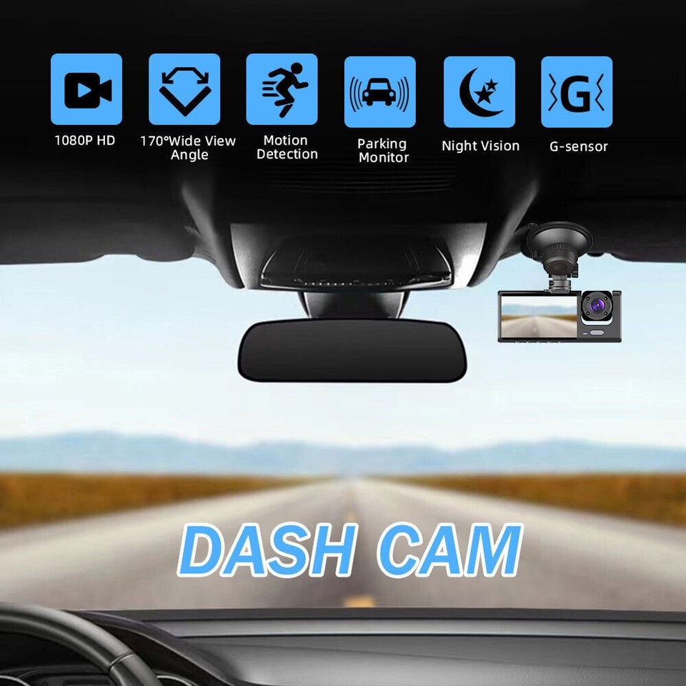 1080P Car Auto KFZ DVR Kamera Video Recorder Dashcam G-Sensor Camera ...