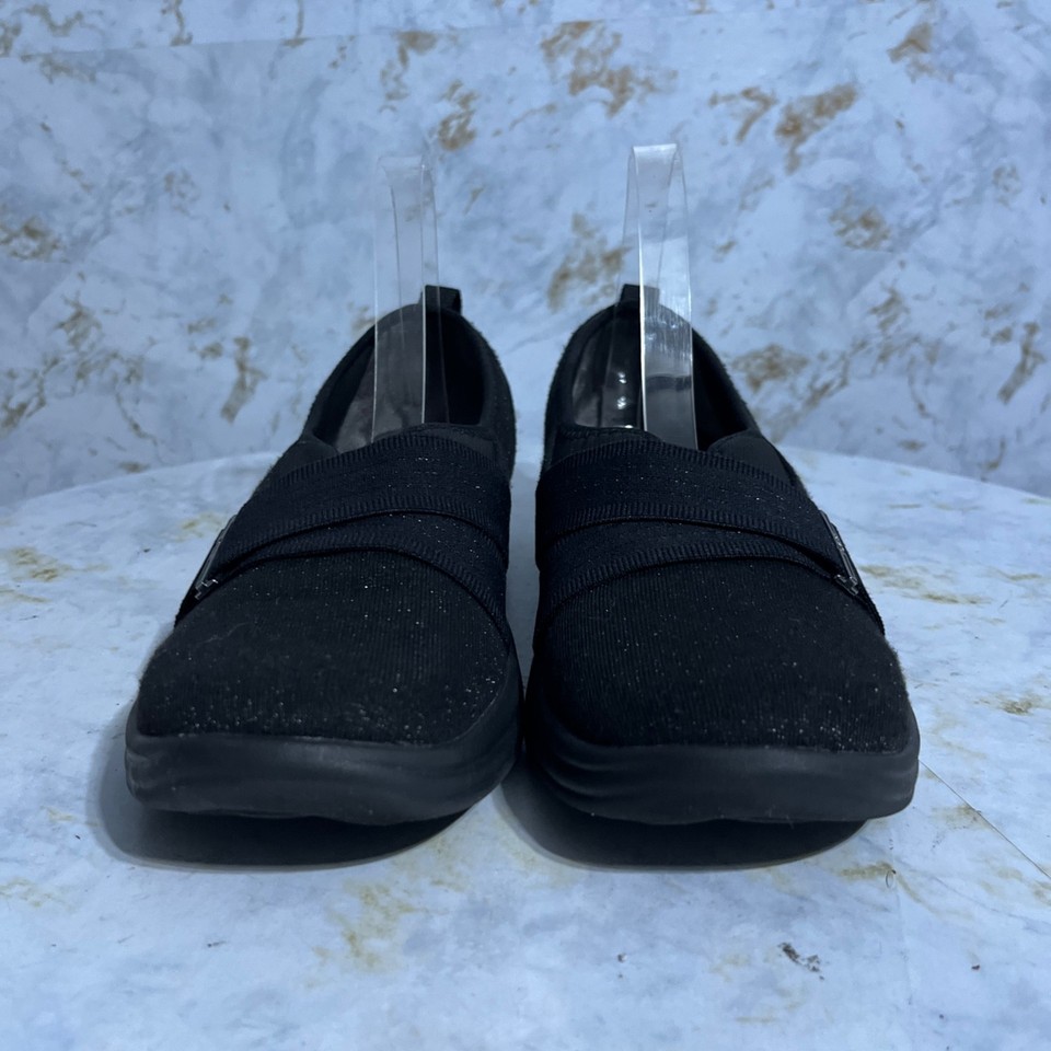 Bzees Niche III Women's Size 9.5M Shoes Black Slip On Comfort Career ...