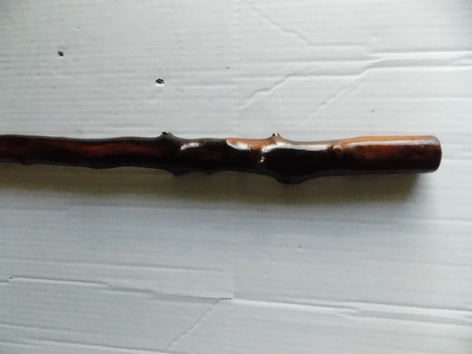 Nice Antique Knotty Tree Wood Walking Stick 36" | eBay