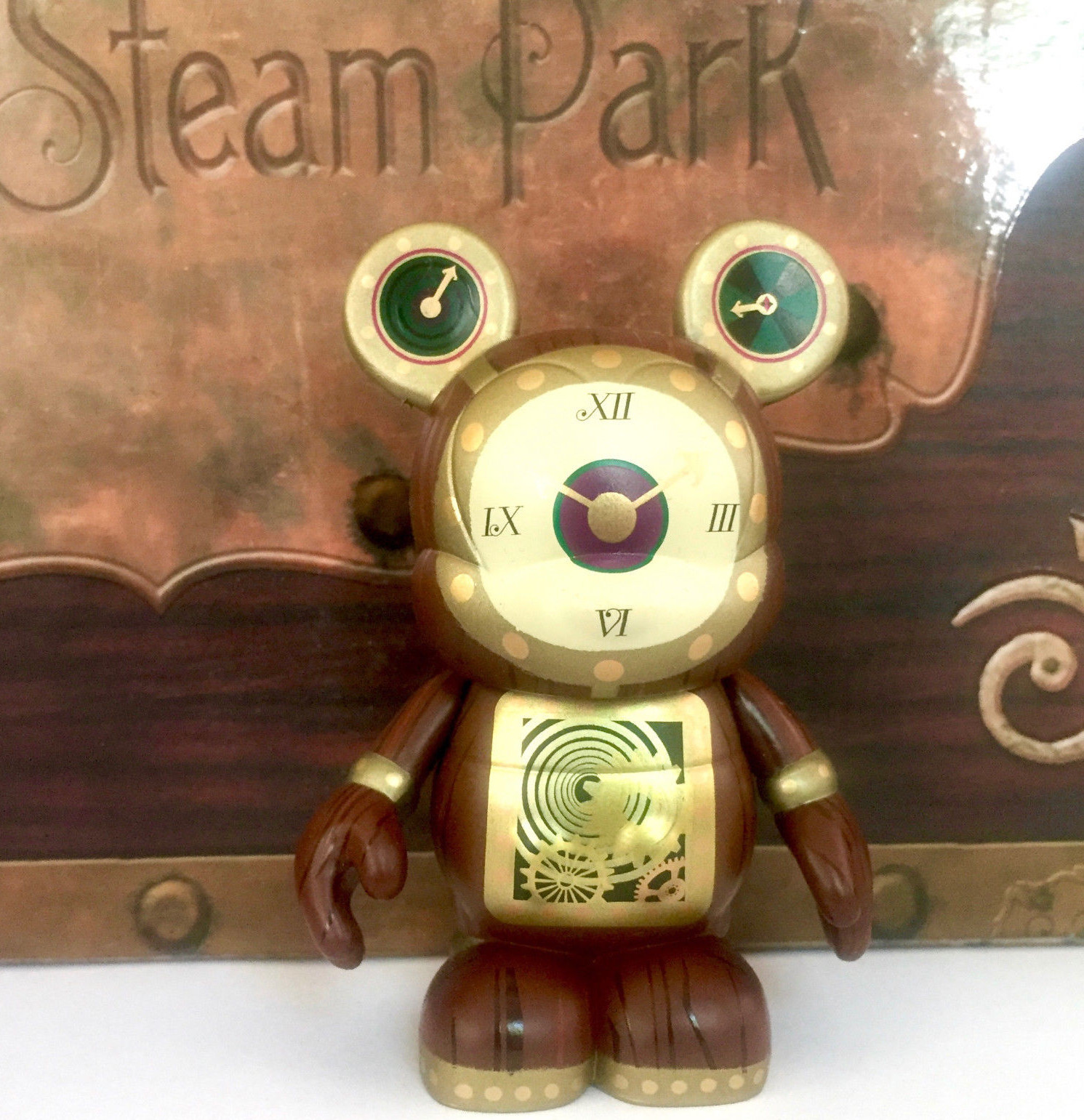 DISNEY VINYLMATION 3" STEAM PARK SET SERIES GRANDSON CLOCK STEAMPUNK ...
