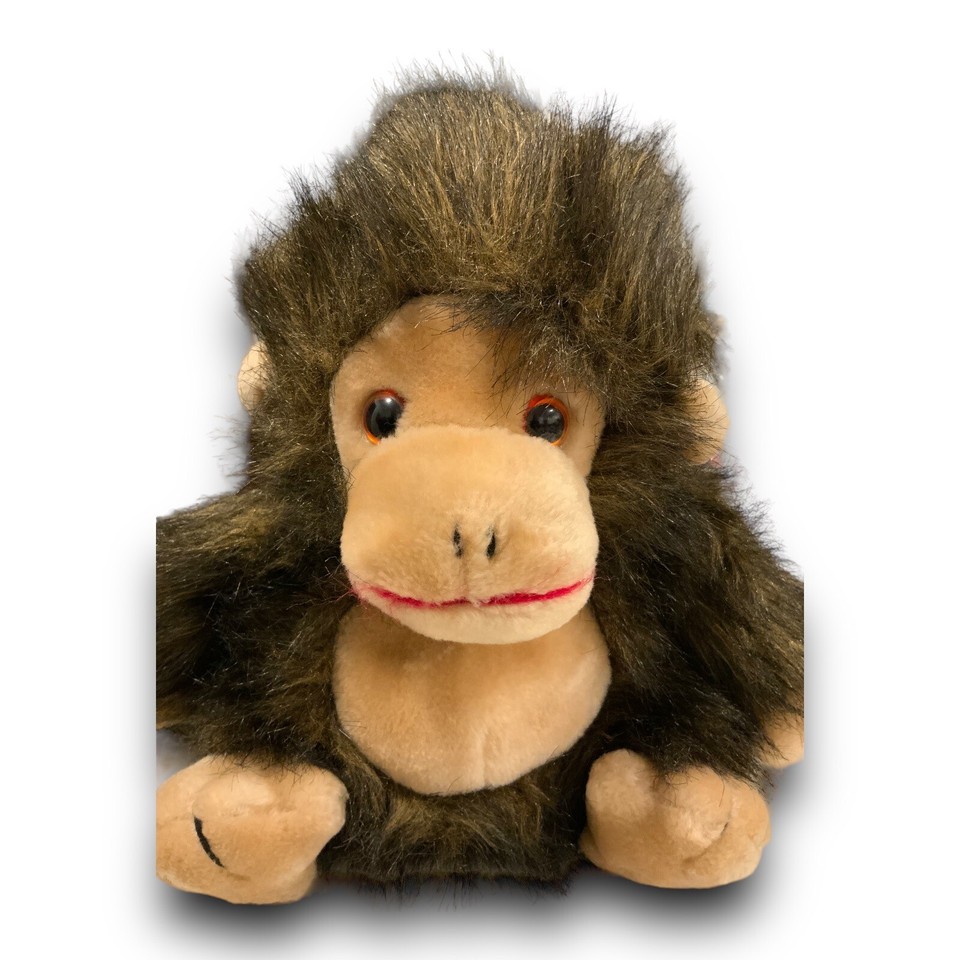 Vintage Paul E Sernau Monkey Ape Chimp Plush 9” Stuffed Animal Korea ...