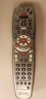 Xfinity RC1475505/04MB Cable TV DVR Remote Control Silver | eBay