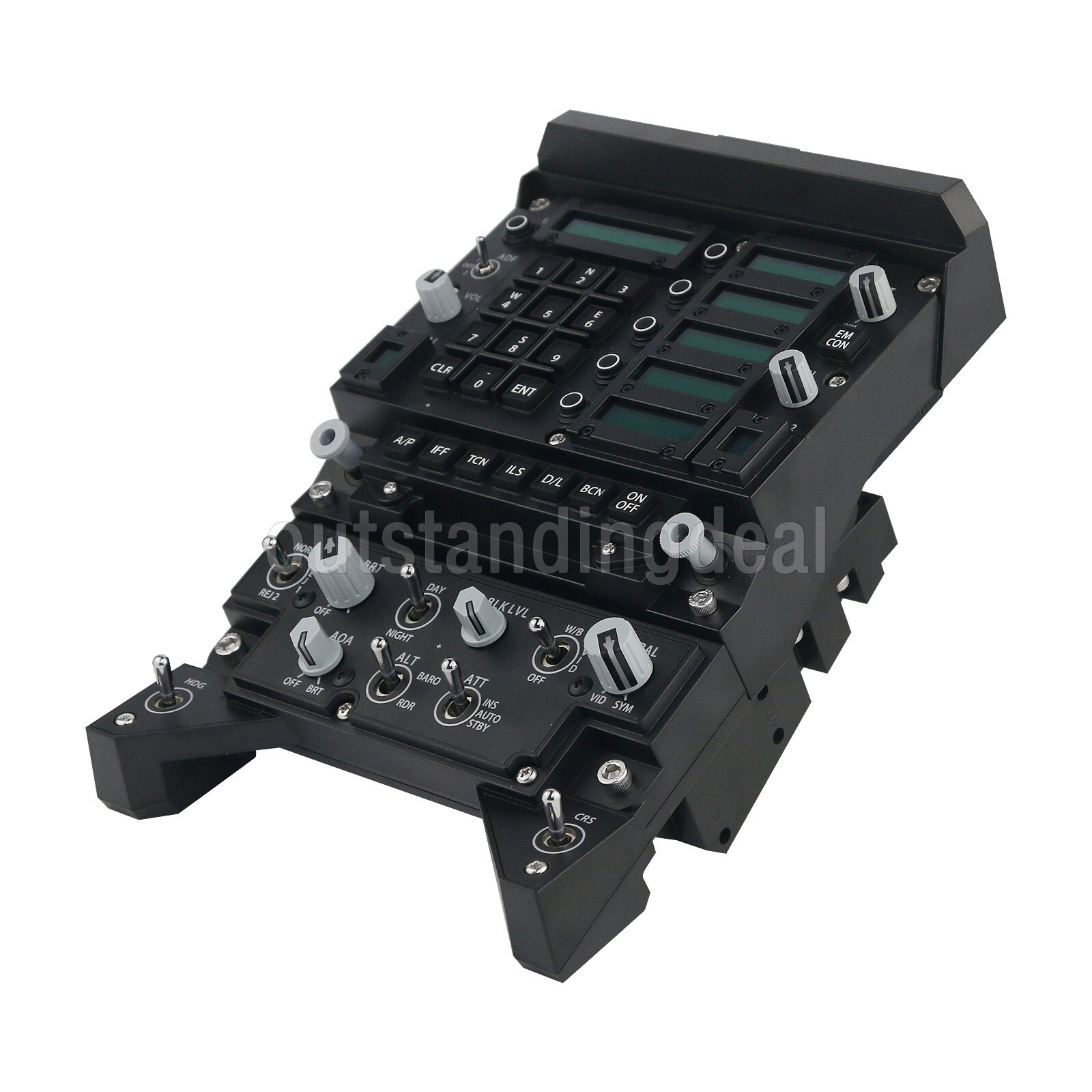 WINWING F18 Cockpit VR Set Panel with 3 MFD and Bracket for Flight ...