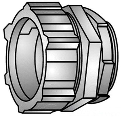 Oz-Gedney 31-300, 3"", Iron, Threadless, Rigid Conduit Connector, 1pc ...