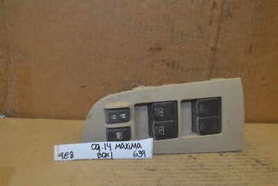 09-14 Nissan Maxima Master Switch OEM Door Window 254019N00E Lock 639 ...