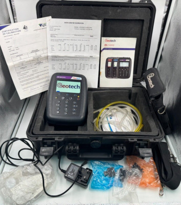 Geotech GA5000 Portable Landfill Gas Analyser CH4, CO2, O2, H2S QED UK ...