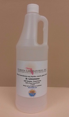 D-Limonene 100% FOOD GRADE Citrus Solvent 32 oz Dlimonene Orange Oil ...