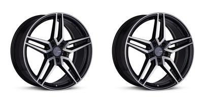 (2X) Enkei VICTORY Wheels [18x8 / 5x114.3 / ET:40 / CB:72.6] Black ...