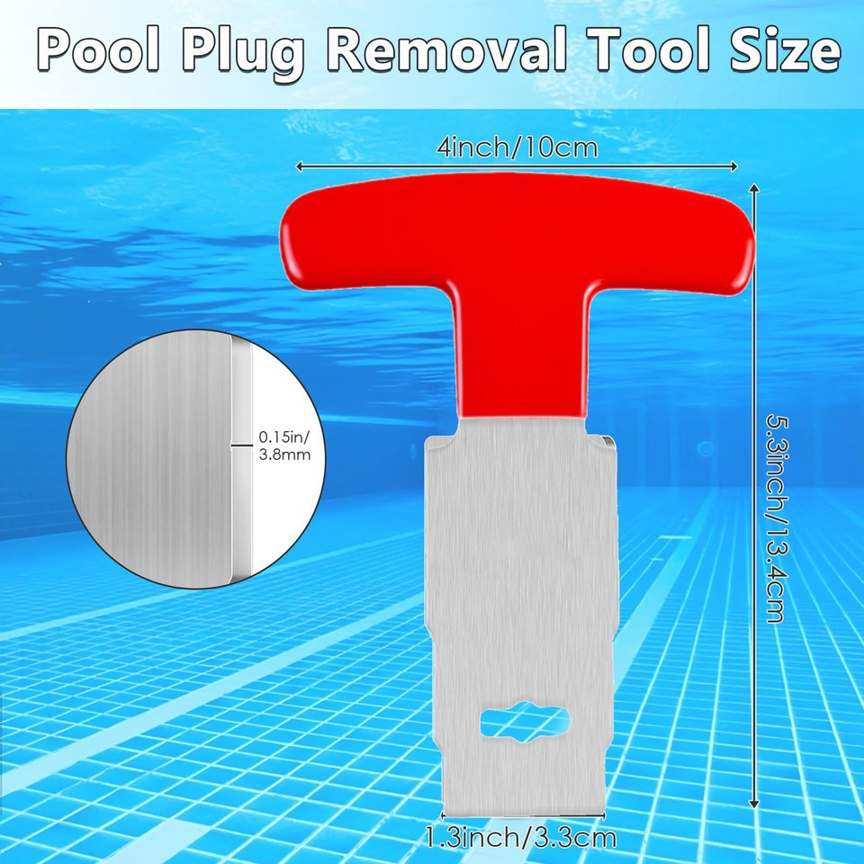 Heavy Duty Pool Eyeball Removal Tool Perfect for Quick and Easy Plug ...