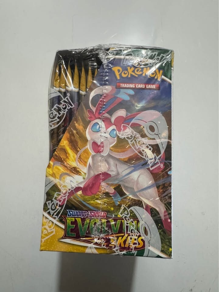 Sealed pokemon booster box lot of 8 - Evolving skies , fusion strike and more | eBay