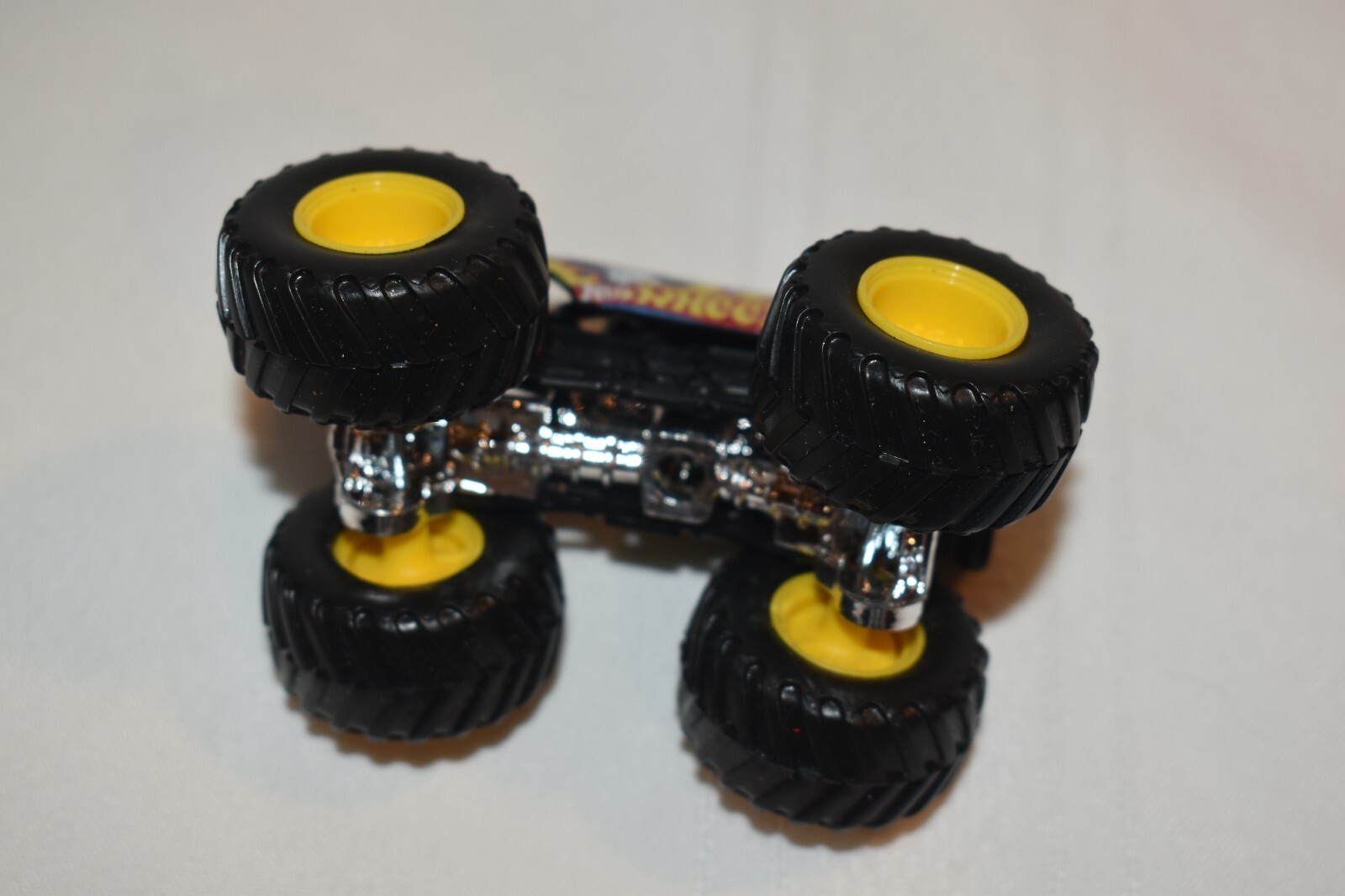 Hot Wheels Yellow Monster Jam Truck Made in Thailand | eBay