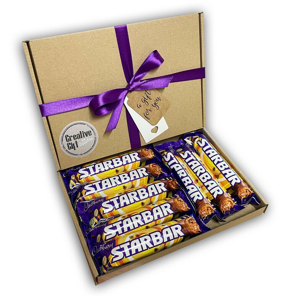 Cadbury Starbar Chocolate Bars Christmas Gift Box Hamper Birthday ...