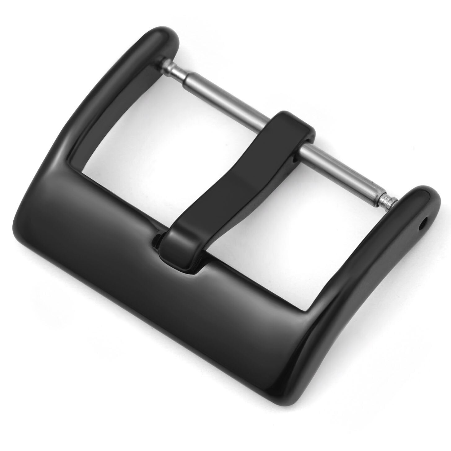 Polished Matte Brushed Stainless Steel Watchband Buckle Solid Pin Clasp ...