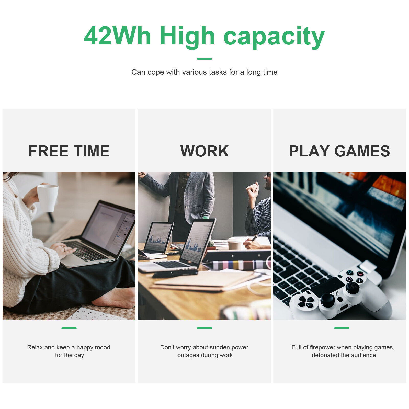 J0PGR Battery/Charger For Dell Latitude 12 5285 5290 2-in-1 Series ...