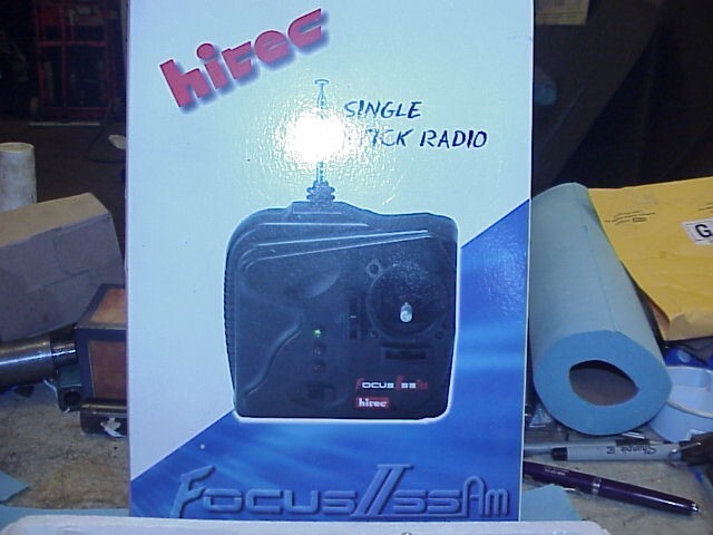 Vintage Hitec Focus 2 SS AM Wireless RC Controller Original Box | eBay