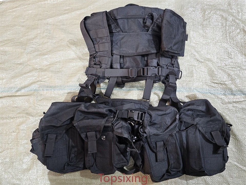 Russian SMERSH M1 Tactical Chest Rig Molle Advanced Tactical Black Set ...