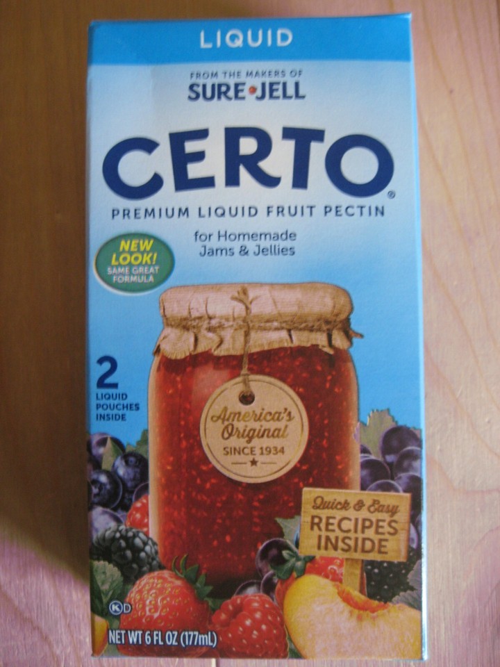 Sure Jell Certo Premium Liquid Fruit Pectin 16 BOXES EXP NOV 2025 DETOX ...
