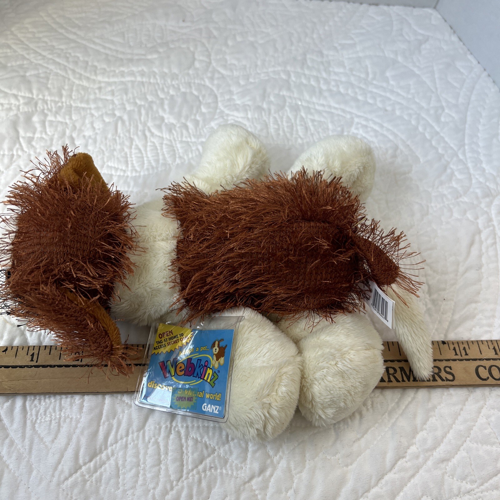 Webkinz Dog St Bernard HM012 Sealed Code Tag Attached PC Interactive ...