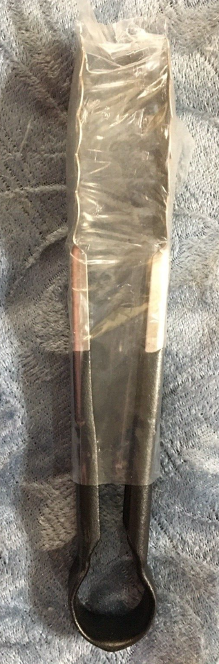 Foodservice 9-Inch Utility Spring Tongs, Stainless Steel, Vinyl Coated ...