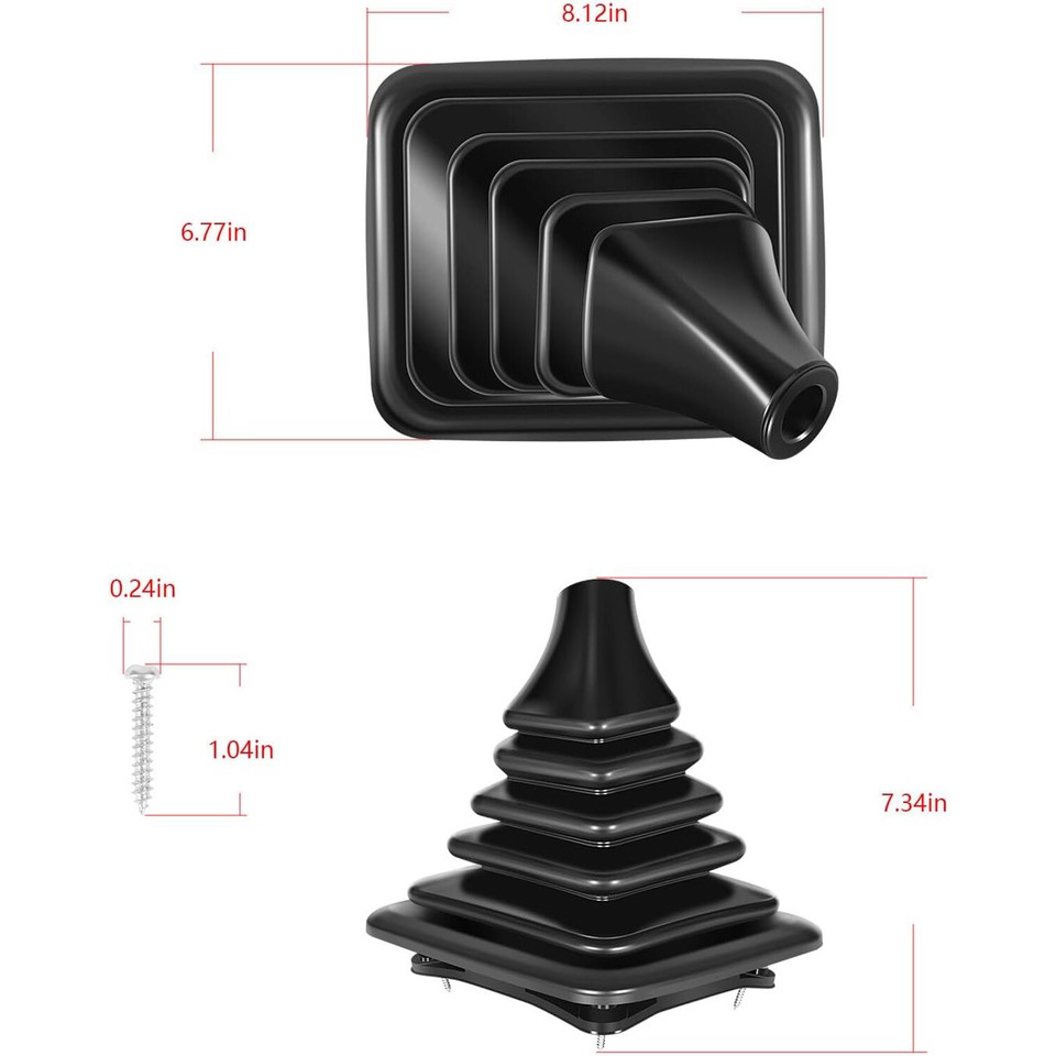 Manual Transmission Shifter Boot for Ford F81Z7277BB Super Duty 5.4 6.0 ...